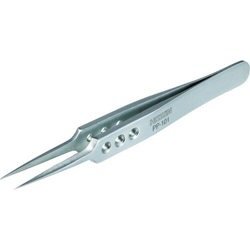 【商品詳細】●強力型ピンセットのハイグレードシリーズです。●全長(mm)：115●幅(mm)：8●先端幅(mm)：0.3●先端：先細型・厚肉型●先端(外径×内径mmφ)：8●ステンレス材質：SUS420J2●板厚2.8mm材質/仕上●ステン...
