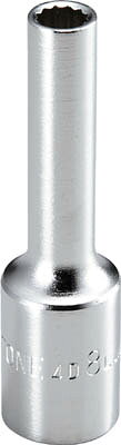【メーカー型番】4D-27L【JANコード】4953488157529【ブランド】TONE【特徴】●12角は6角よりも、ボルト頭やナットに対して2倍入れやすく作業効率がアップします。●ボルトが突き出したナットを回すのに最適です。深い箇所のナ...