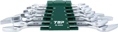 【メーカー型番】SS-6000A【JANコード】4975180625298【ブランド】TOP【特徴】●自動車整備、産業機械、通信機器、事務機器などの保守、点検、組み立て作業に最適です。●当社独自のホルダは使用するスパナを抜いても、他のスパナ...