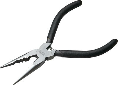 【メーカー型番】TBUPR150【JANコード】4989999111460【ブランド】TRUSCO 　【特徴】●先端が強靭で折れずに曲がらず切れ味に優れています。●従来のラジオペンチの機能を損なわず、コードの割り込み切り、簡易圧着、線材の皮...