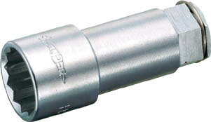 【メーカー型番】HSN24【JANコード】4967521300889【ブランド】スーパー【特徴】●狭い所、深い所のボルト・ナットの締め付けにラチェットレンチ、60°めがねレンチ・ラチェットハンドルなどに差し込んでロングソケットとして使用が可...