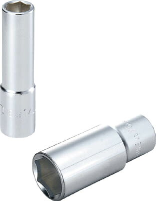 【メーカー型番】4S-27L【JANコード】4953488020168【ブランド】TONE【特徴】●ボルトが突出したナットを回すのに最適です。●深い箇所のナットに最適です。【用途】【仕様】●対辺寸法(mm):27●差込角(mm):12.7●...