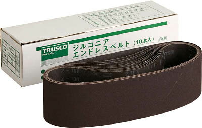 【メーカー型番】TEB100-Z120【JANコード】4989999181876【ブランド】TRUSCO 　【特徴】●研削材にジルコニア砥粒を使用しているので、切れ味鋭く、優れた研削力を発揮します。●放熱剤をダブルコート加工、研磨熱の発生が...