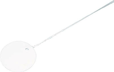 【メーカー型番】KF-30HW【JANコード】4571359451936【ブランド】未来　【特徴】●プラスチック製のヒモ付線名札です。●分電盤・制御盤の回路の明示、その他あらゆる表示に使用できます。【用途】●ケーブル本体や回路内で線路などの...