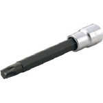 【メーカー型番】3TX-T27L【JANコード】4953488217285【ブランド】TONE【特徴】●トルクス[[(R)]]ねじの締付け・緩め作業用です。【用途】●T型トルクスねじの締付け、緩め作業用。【仕様】●差込角(mm):9.5●全...