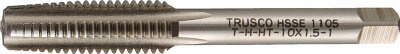 【メーカー型番】T-H-HT-M3X0.5-2【JANコード】4989999093728【ブランド】TRUSCO 　【特徴】●通り穴・止まり穴共に使用可能です。【用途】●被削材:一般鋼、低・中炭素鋼、合金鋼。【仕様】●先端:中●精度:JIS...