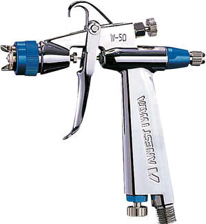 【メーカー型番】W-50-124BPG【JANコード】4538995083457【ブランド】アネスト岩田 　【特徴】●軽量・コンパクトなボディー設計です。●フラット＆ワイドパターンです。●小面積上塗り塗装に適しています。【用途】●自動車補修...