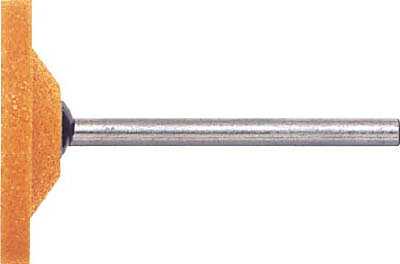 【メーカー型番】MO-641P【JANコード】4989999143270【ブランド】TRUSCO 　【特徴】●一般鋼材から焼入鋼まで幅広く使用できます。●硬度が高く、靭性がやや低いWA砥材で作られている軸付砥石は炭素鋼の焼き入れたものや工具...
