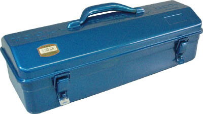 【メーカー型番】Y-410-B【JANコード】4989999700497【ブランド】TRUSCO 　【特徴】●ハードな使用に耐える頑丈なプレス一体型です。●内部で工具が盛り上ってもフタが凸状になっているのでらくらくフタが閉まる便利な設計です...
