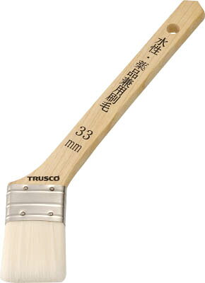 【メーカー型番】TPB-522【JANコード】4989999416800【ブランド】TRUSCO 　【特徴】●先付け、オール化繊の刷毛です。●先細仕上げのPBT繊維を使用しています。【用途】●薬品用、一般水性用。【仕様】●刷毛幅(mm):3...