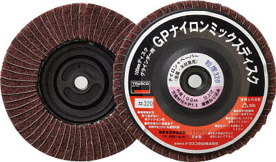 【メーカー型番】GPNM-100AL 320【JANコード】4989999167467【ブランド】TRUSCO 　【特徴】●研磨不織布と研磨布をミックスすることにより繊維がクッションの役割を果たし目づまりが起こりにくくペーパーのように深い傷...