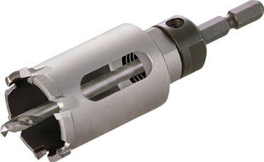 【メーカー型番】DHS22【JANコード】4993452305228【ブランド】大見　【特徴】●デュアルホールカッターの六角軸シャンクタイプです。●40mmのロング刃長です。●複合材も一発で穴あけができます。【用途】●被削材：鉄板、ステンレ...