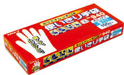 【メーカー型番】NO940S【JANコード】4901070751457【ブランド】エステー【特徴】●スタンダード品です。●油・薬品に強いポリエチレンの手袋で、指先の感触がそのまま生かせます。●裏面に細かなエンボス(凸凹)加工を施しています。...