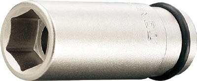 【メーカー型番】3NV-14L【JANコード】4953488265668【ブランド】TONE【特徴】●無電解メッキのインパクト用ソケットです。●Oリング仮置き構造により、レンチにインパクト用ソケットを着脱する際にOリングを一旦溝に仮置くこと...