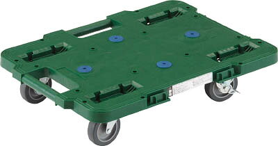 【メーカー型番】MPB-500JS-GN【JANコード】4989999185652【ブランド】TRUSCO 　【特徴】●縦横方向に連結が可能です。（横連結はオール自在キャスター仕様のみ）●スタッキング可能です。●荷台は堅牢なリブ構造です。●...