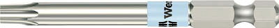 【メーカー型番】71091【JANコード】4013288115560【ブランド】Wera【特徴】●ステンレスのドライバービットです。●いじり止め付トルクス[[(R)]]用です。【用途】【仕様】●刃先:T20H●全長(mm):89●質量(g)...