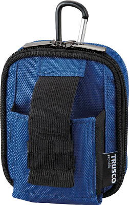 【メーカー型番】TCTC1803W-BL【JANコード】4989999125733【ブランド】TRUSCO 　【特徴】●スマートフォンも収納しやすいワイドタイプです。●超はっ水加工です。●カラビナ付（アルミ製）です。【用途】【仕様】●幅(m...