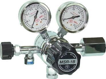 【メーカー型番】MSR1B11TRC【JANコード】4560125829529【ブランド】ヤマト【特徴】●圧力変動が非常に少なく、高純度ガスに最適です。【用途】●分析機用、研究用【仕様】●流体:酸素・窒素・アルゴン・空気●入口接続:W22-...