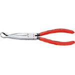 【メーカー型番】3895-200【JANコード】4003773017233【ブランド】KNIPEX【特徴】●負荷のかかるつかみ、曲げ作業に最適なヘッド・先端部の強度を持つプライヤーです。●つかみ面は網目すじ入りです。●ヘッド先端はラウンド型...