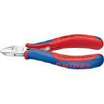 【メーカー型番】7702-130【JANコード】4003773039341【ブランド】KNIPEX【特徴】●極めて精密なエレクトロニクス関連、精密機器関連の切断作業に最適な高精度のニッパーです。●ジョイント部は精密な3枚合わせ（ボックスジョ...