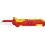 【メーカー型番】9854【JANコード】4003773026563【ブランド】KNIPEX【特徴】●1000V絶縁仕様です。●DIN　EN／IEC　60900基準に適合しています。●固定タイプのストレートブレードです。●ショートを避けるため...