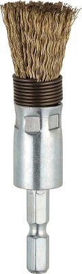【メーカー型番】TEBS6-15G【JANコード】4989999266900【ブランド】TRUSCO 　【特徴】●六角軸タイプですので電動インパクトドリルなどで使用できます。●線材の根元部分にスプリングを取り付けているため、線材が開いても使...