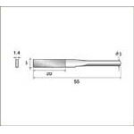 【メーカー型番】62826【JANコード】【ブランド】ナカニシ【特徴】●ダイヤモンド砥粒を採用し切れ味、耐久性に優れたヤスリです。●精密仕上げ用として最適な形状です。【用途】【仕様】●刃長(mm):20●全長(mm):55●粒度(#):20...