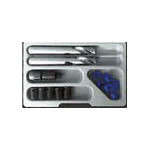 【メーカー型番】LS10242【JANコード】4534644076726【ブランド】NOGA【特徴】●めねじの補修にタップを使わない画期的なシステムです。●下穴に直接、ねじ切りインサートでタッピングしながらインサートを挿入する際、先端にプラ...