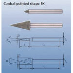 【メーカー型番】DSK15-60-806173【JANコード】4007220806173【ブランド】PFERD【特徴】●砥粒が結合剤から充分に突き出しているので切粉の排出に優れ、高送りの研磨でも工具に負荷を与えません。特殊形状です。●高い耐...