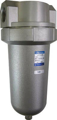 【メーカー型番】BN-2701H1-20【JANコード】4580117342935【ブランド】日本精器【特徴】●入口圧力1.5MPaまで使用できます。●処理空気量の大きな一般的なエアフィルタです。【用途】●圧縮空気中の水分(液状)とゴミ等の...