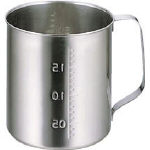 【メーカー型番】TSH634【JANコード】4989999343335【ブランド】TRUSCO 　【特徴】●口の大きい容器に液体をうつす時に使用（注ぎ口なし）します。【用途】【仕様】●容量(ml):500●目盛間隔(ml):50●外径(mm...