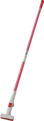 【メーカー型番】K-HANA-R【JANコード】4989999319170【ブランド】TRUSCO 　【特徴】●ヘッドの取り替えがワンタッチで簡単です。●柄にカラーを施してあり、清掃区域を分けるゾーニング清掃に対応しています。【用途】●床面...