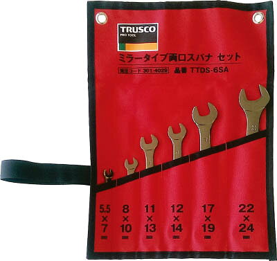 【メーカー型番】TTDS-6SA【JANコード】4989999235432【ブランド】TRUSCO 　【特徴】●ノンクロムメッキ（ニッケルメッキ）処理で、環境に優しいです。●金属表面は美しく、肌触りが良い重量感のあるミラータイプです。●収納...
