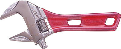 【メーカー型番】UM24SR【JANコード】4963202072366【ブランド】エビ　【特徴】●ショートタイプのエビ印ハイブリッドモンキーレンチです。●軽く、薄く、口開きワイドでスケルトングリップです。●ポケットにもすっぽり入る、手のひら...