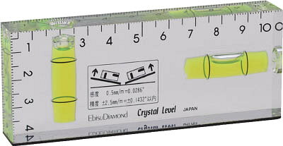 【メーカー型番】ED-10CLSM【JANコード】4950515105331【ブランド】エビスダイヤモンド【特徴】●全面が測定面として使用できます。●透明なので透かして測れます。●小さくて携帯に便利です。●磁石付で鉄骨工事に便利です。【用途...