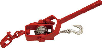 【メーカー型番】NB500【JANコード】4990077170019【ブランド】HHH【特徴】●軽い力で作用し、能率的な荷締めができます。●ギアは特殊鋼を使用し強力です。●フック、爪、レバーは特殊鋼鍛造で安全です。●ワイヤロープは折り曲げず...