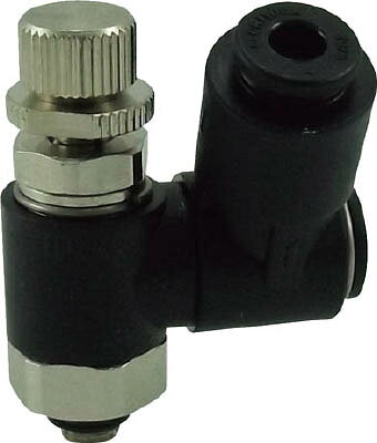 【メーカー型番】FB4R-M5SC-O【JANコード】4537327037755【ブランド】チヨダ【特徴】●難燃性PBT樹脂を標準採用し、溶接環境での事故を防止します。●ニードル弁の回転数が多いので、滑らかな速度制御が可能。【用途】【仕様】...