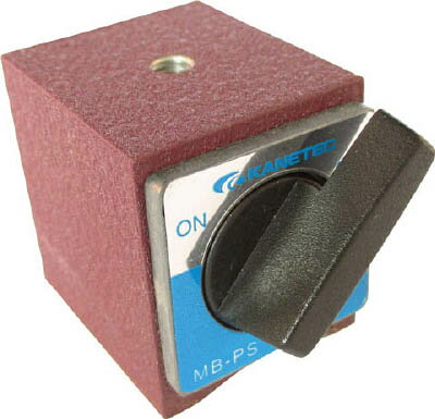 【メーカー型番】MB-PS【JANコード】4544554002142【ブランド】カネテック 【特徴】●磁石がON/OFFできる切替式のマグネットホルダ台として広く利用できます。●ねじ穴を利用して治具を取り付けられます。●コンパクトサイズにも...