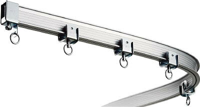 【メーカー型番】19L20-AS【JANコード】4909055460202【ブランド】岡田　【特徴】●現場でカーブに合わせ手で曲げられます。●レールがI型なので、清掃が簡単です。【用途】●ビニールシート、重量カーテン、暗幕、ネットの吊り下げ...