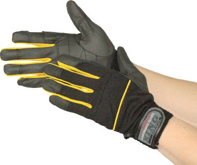 【メーカー型番】K-17-BK/YL-L【JANコード】4970687004355【ブランド】おたふく【特徴】●指又とナックルの関節部分にストレッチ素材を使用し、これまでにないフィット感を実現します。●手のひら部分と指先部分に2重当て付き補...