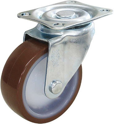 【メーカー型番】TYSU-65【JANコード】4989999297584【ブランド】TRUSCO 　【特徴】●走行性、耐荷重性を備えた標準的な軽・中量荷重用キャスターです。●運搬台車やロールボックスパレット、その他一般作業用に数多く使用され...