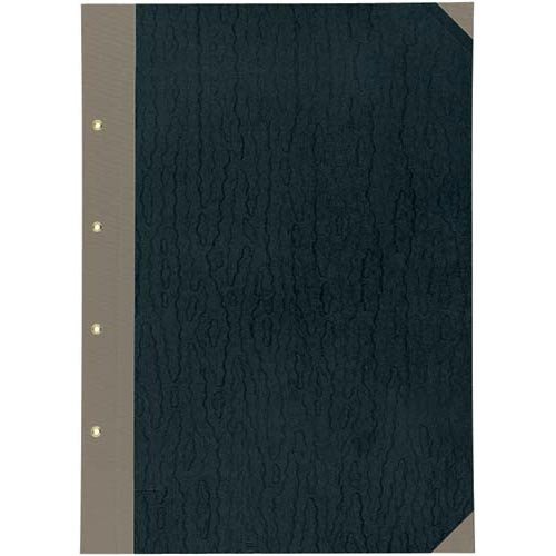 【商品型番】　ツ-8　【商品説明】　●サイズ／A3タテ●寸法／430×307mm●材質／背：布貼り、表紙：クロス貼り●古紙配合●穴数／4穴●単位（入数）／1組（2枚入）●メーカー品番／ツ-8