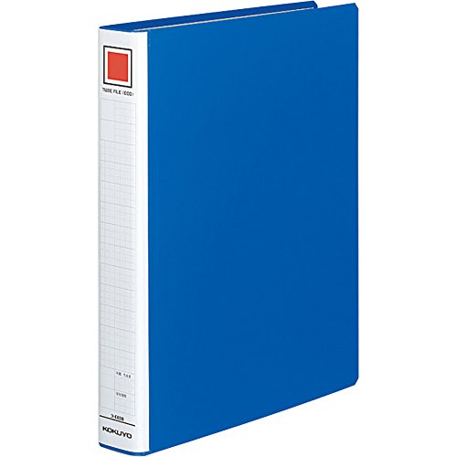 【商品型番】　E630B　【商品説明】　●カラー／青●サイズ／A4タテ●寸法／タテ307×ヨコ242×背幅45mm●とじ厚／30mm●収容枚数／300枚●表紙材質／PPフィルム貼り●芯材・見出し紙（古紙配合）●穴数／2穴（80mmピッチ）●...