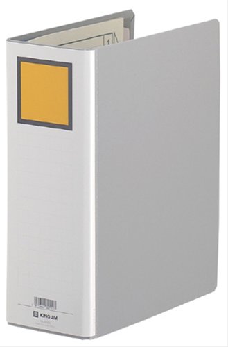 【商品型番】　958N　【商品説明】　●カラー／グレー●サイズ／B5タテ●寸法／タテ199×ヨコ278×背幅96mm●とじ厚／80mm●収容枚数／約800枚●表紙材質／オレフィン素材貼り●芯材（古紙配合）●穴数／2穴（80mmピッチ）●カラ...