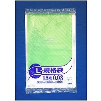 【商品型番】　PE-0315　【商品説明】　300×450mmL規格袋0．03ポリ袋◆入数：100枚