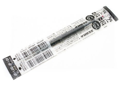 【商品型番】　4901681127610　【商品説明】　【特長】・発色鮮やか、書き味サラサラ！！・ボール径：1.0mm・インク：水性顔料・適合商品：サラサラクリップ1.0、サラサ1.0