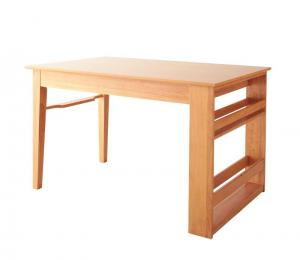 Delight3step Extension Dining Setここにある暮らし3段階伸縮 収納ラック付き エクステンションダイニング【Delight】ディライト＿＿＿＿＿＿＿＿＿＿＿＿＿3段階伸縮生活シーンに合わせて、テーブル幅をチェン...