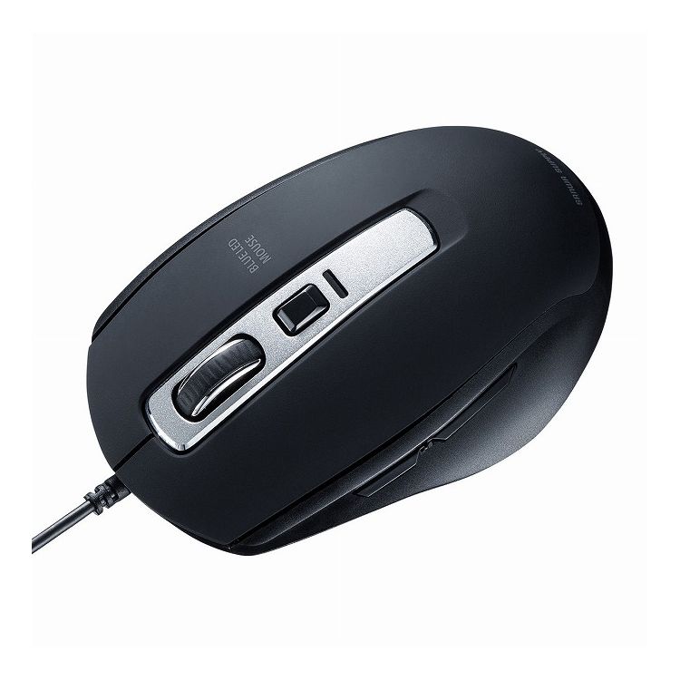 【商品特長】手に馴染む形状で、静音スイッチ採用の有線マウス。サイドボタン搭載で「戻る・進む」操作も可能。ブラック。●手のひらにフィットする形状の有線マウスです。●ドライバーをダウンロードすれば、ホイールボタン、サイドボタンに機能の割り当てが...