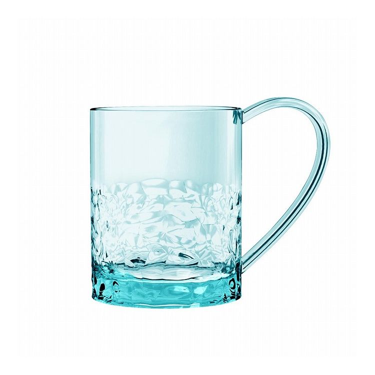 ■商品名キューブ マグカップ 320ml 【樹脂製】■特長氷をイメージしたデザインの樹脂製ドリンクウェアですプラスチックの中でも透明度が高く、耐衝撃性に優れ、落としても割れにくいグラスです。Abodeグラス製品にメインで採用されているバラン...