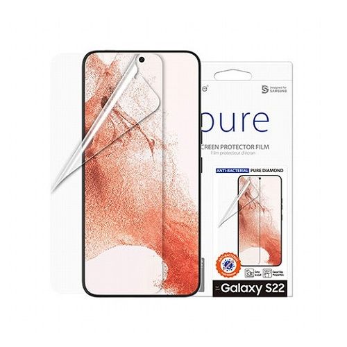【商品特長】araree(アラリー)の「PUREDIAMOND抗菌保護フィルム」は柔軟なEPU素材を使用し、指通り滑らかな全画面抗菌保護フィルムです。●サムスン公式認証「DesignedforSAMSUNG」の優れた品質Designedfo...